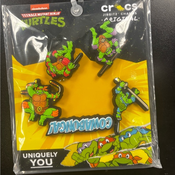 CROCS | Other | Crocs Teenage Mutant Ninja Turtles Jibbitz Charms ...